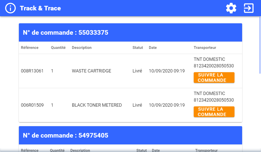 App's | Track & Trace | Red'X
